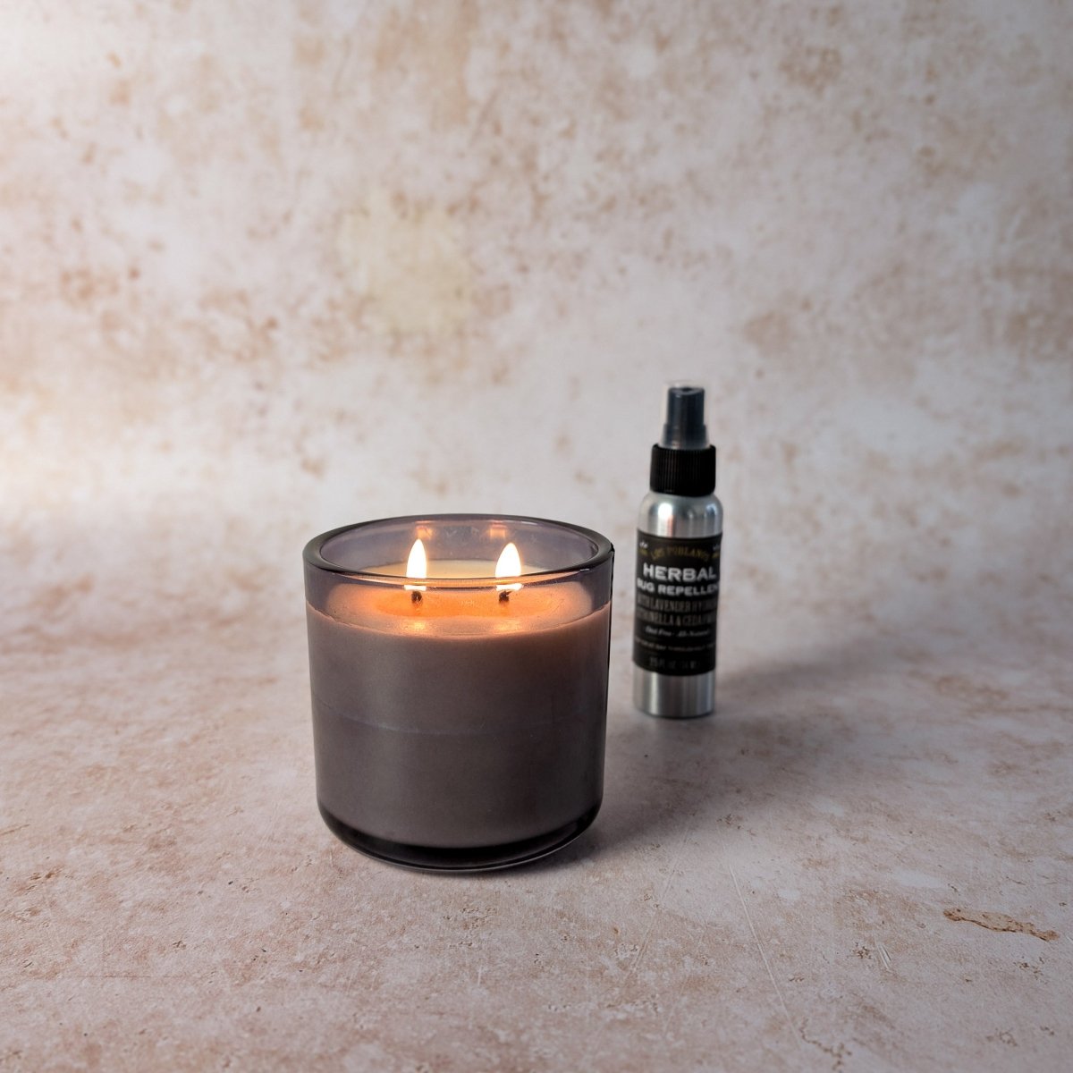 Herbal Bug Repellent Candle – Natural Outdoor Insect Protection DEET-free